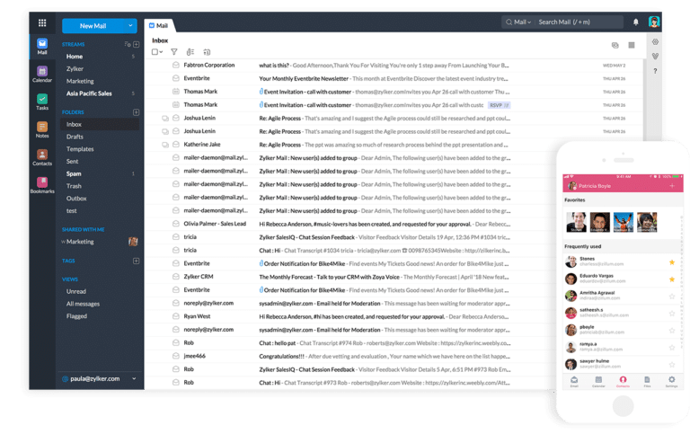Conoce las ventajas de Zoho Mail para tu empresa